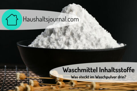 Waschmittel Inhaltsstoffe Was steckt im Waschpulver drin?